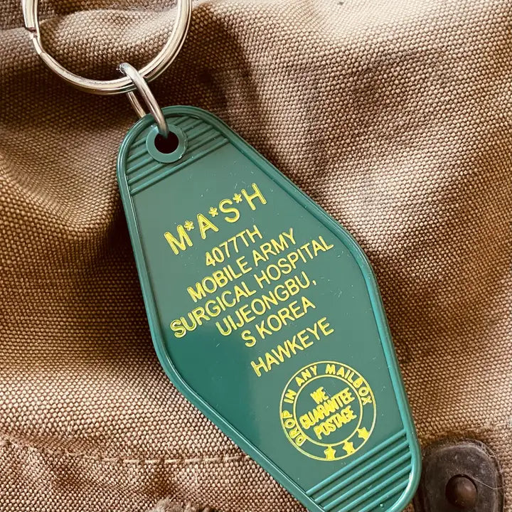 Motel Key Fob M*A*S*H | D.K. Brothers – Madison's Niche