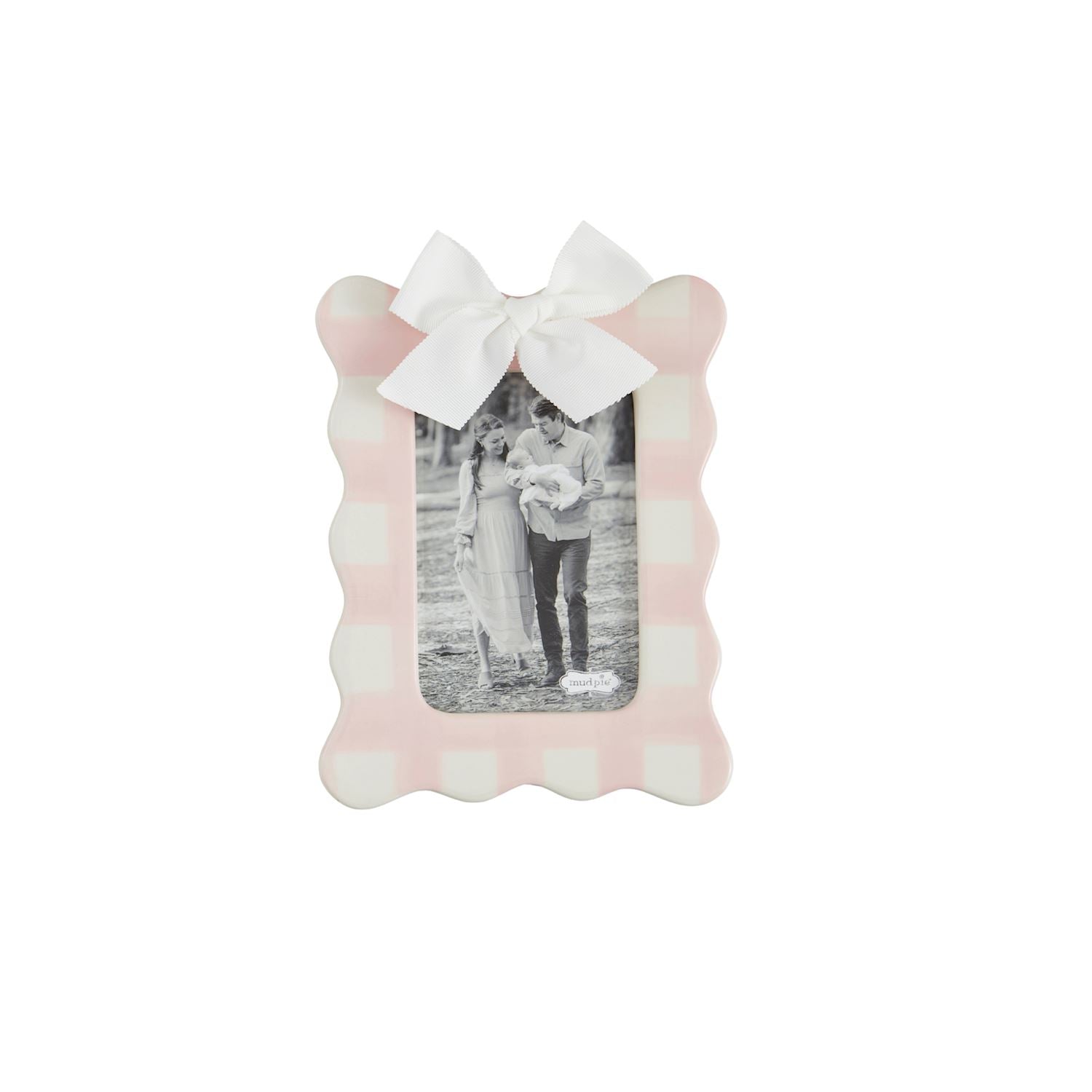 Vertical Pink Bow Frame | Madison's Niche