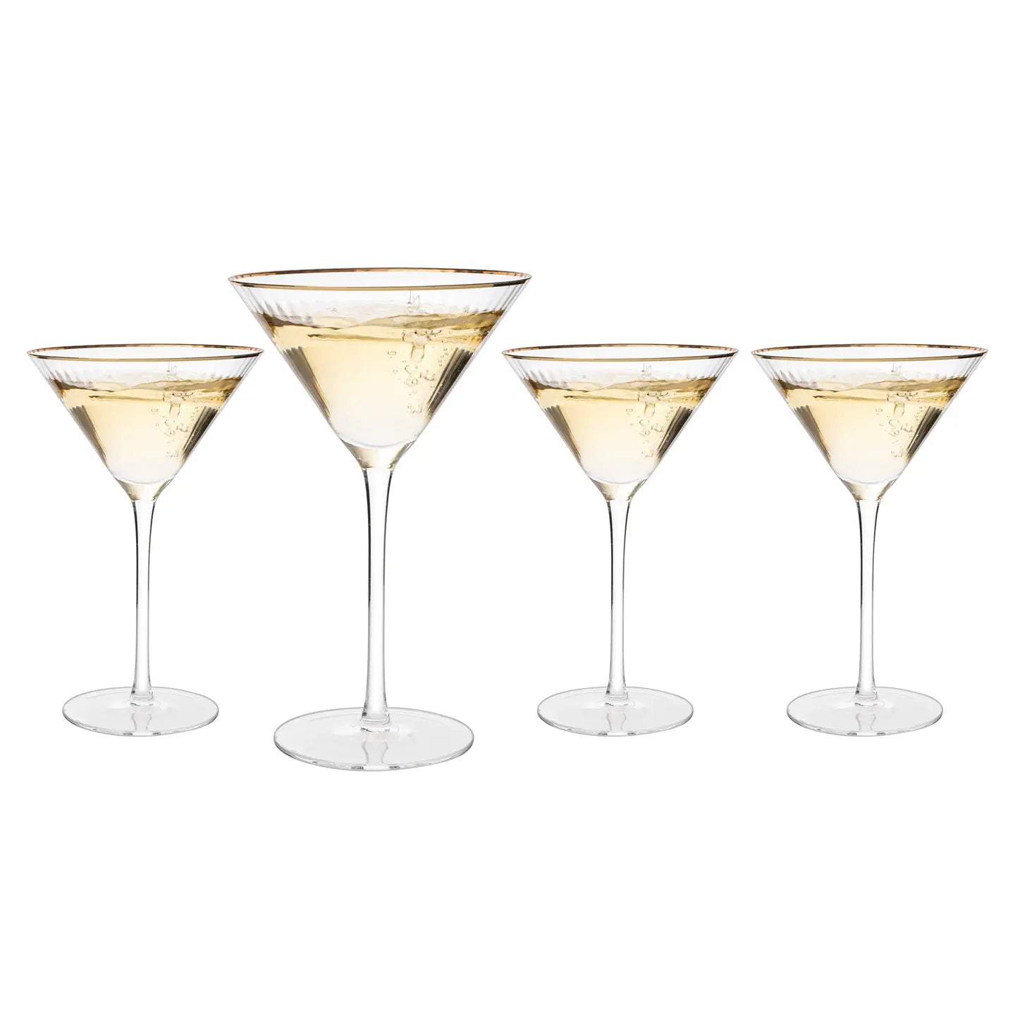 Gold Rim Martini Glass | Madison'...