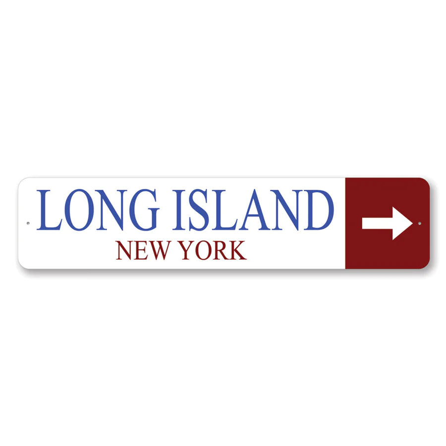 "Long Island" Sign | D.K. Brothers – Madison's Niche