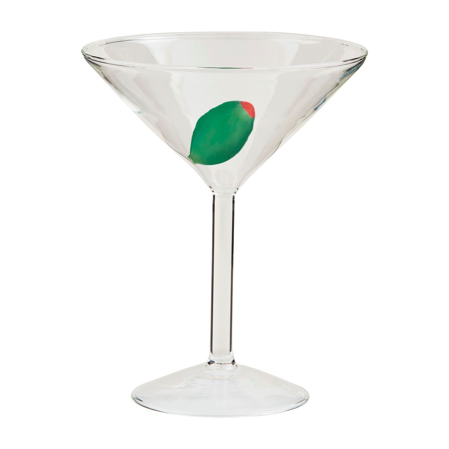 Martini Olive Glass | Madison's Niche