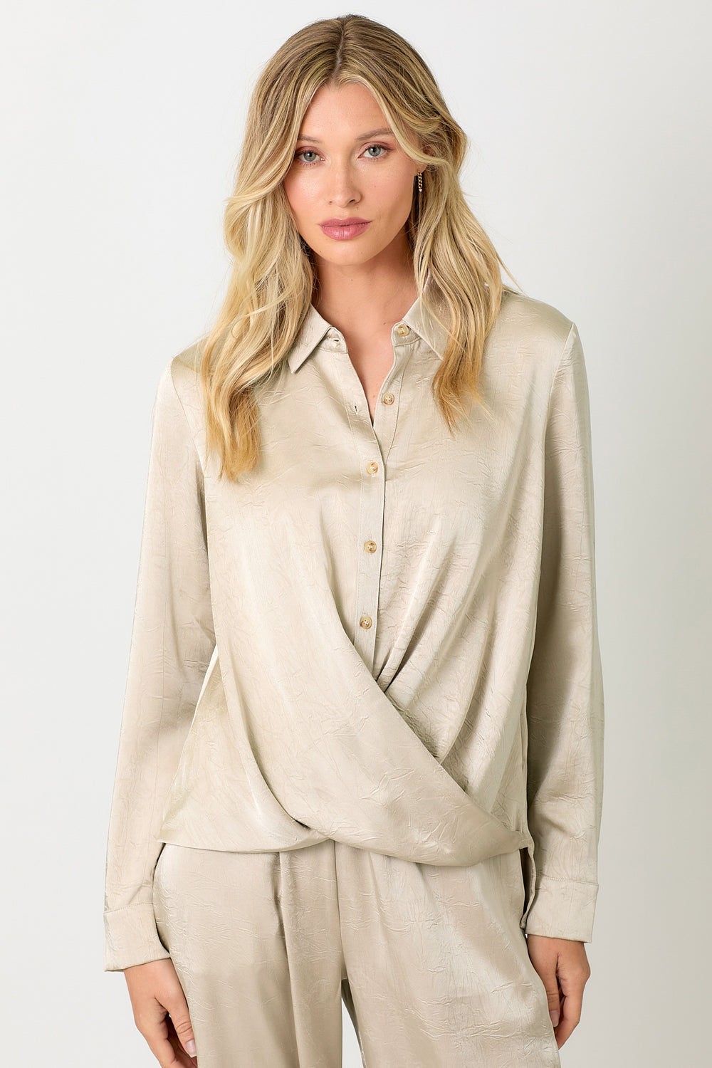 Moira Satin Blouse | Madison's Niche – Madison's Niche