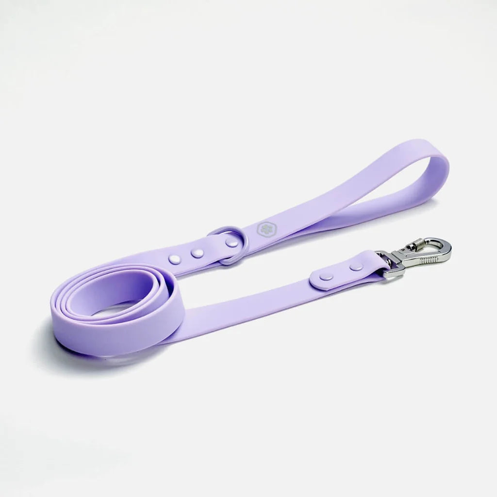Lilac PVC Leash | D.K. Brothers – Madison's Niche