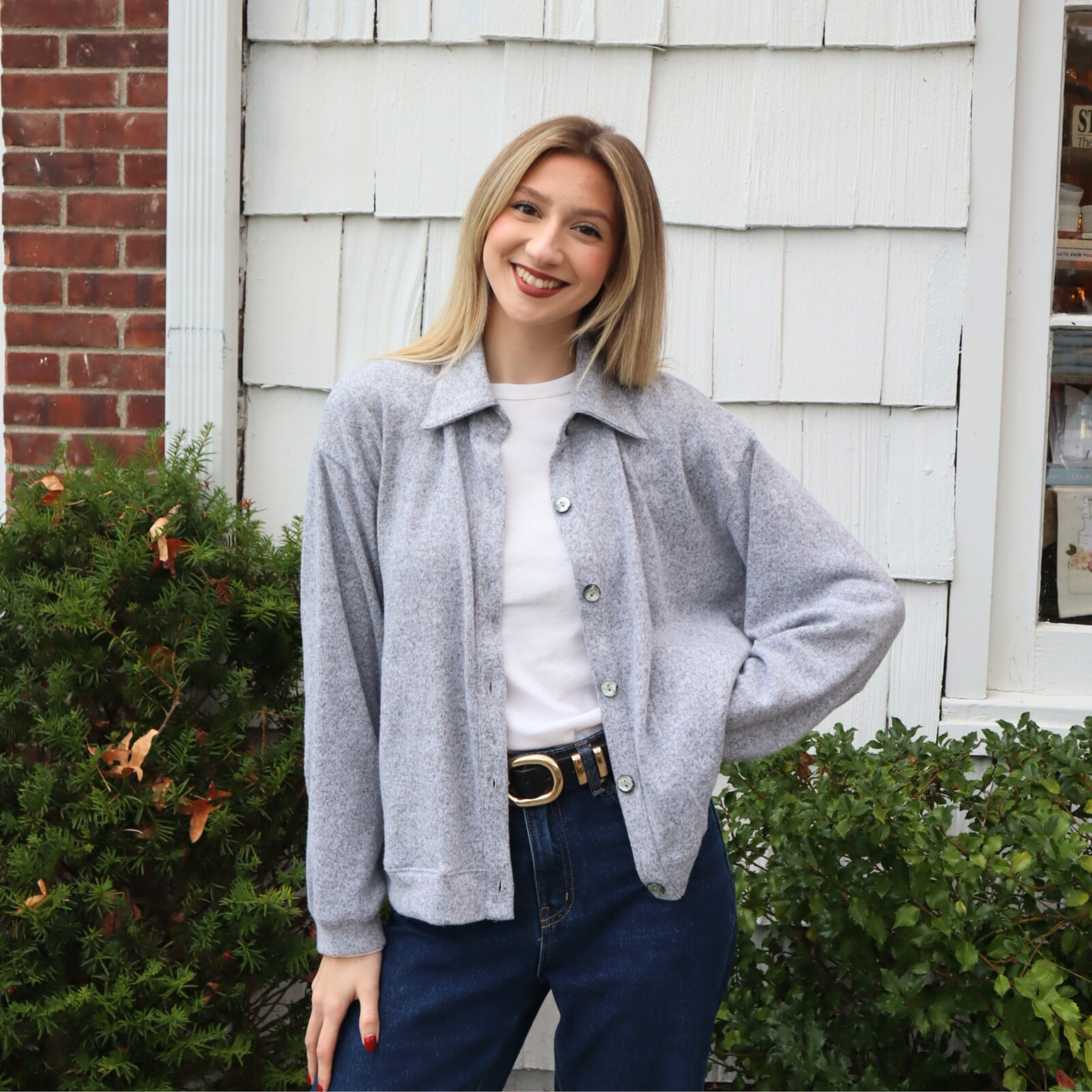 Alex Buttoned Top | Madison's Niche