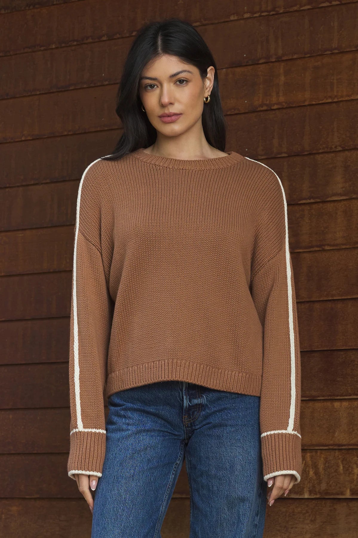 Miro Pullover in Caramel | Madison ...