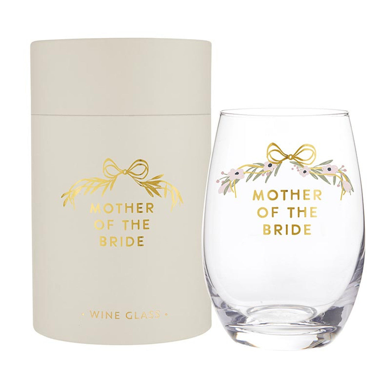 Mother of the Bride Glass | Madison's Niche