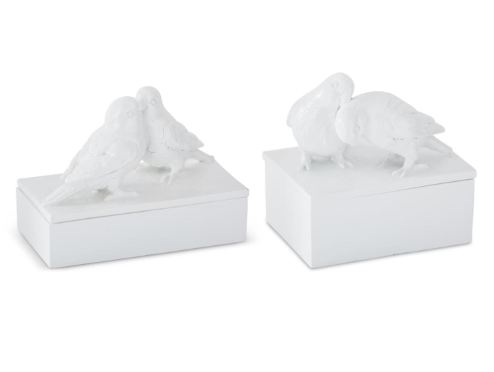 Resin Love Birds Box | Madison's Niche