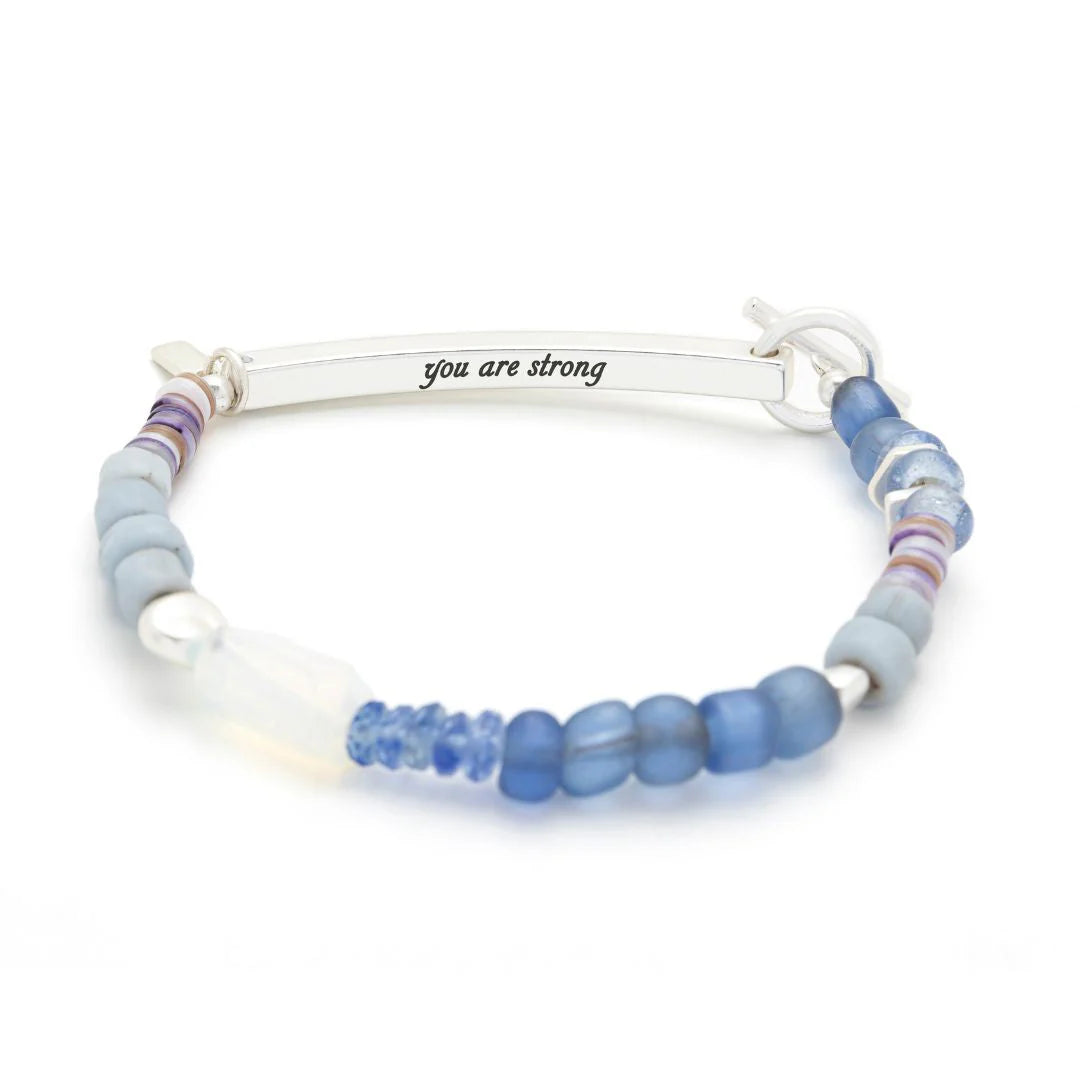 Strength Message Bracelet | Madison&...