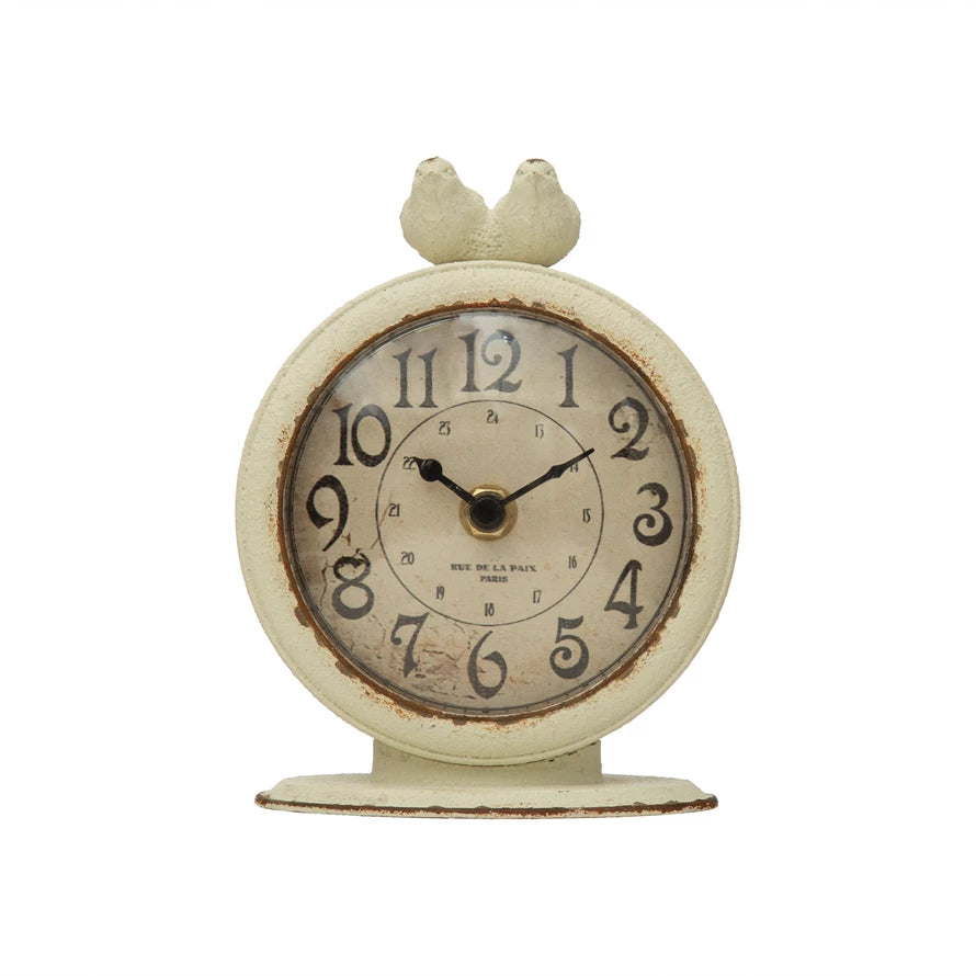 Bird Mantel Clock | Madison's Niche