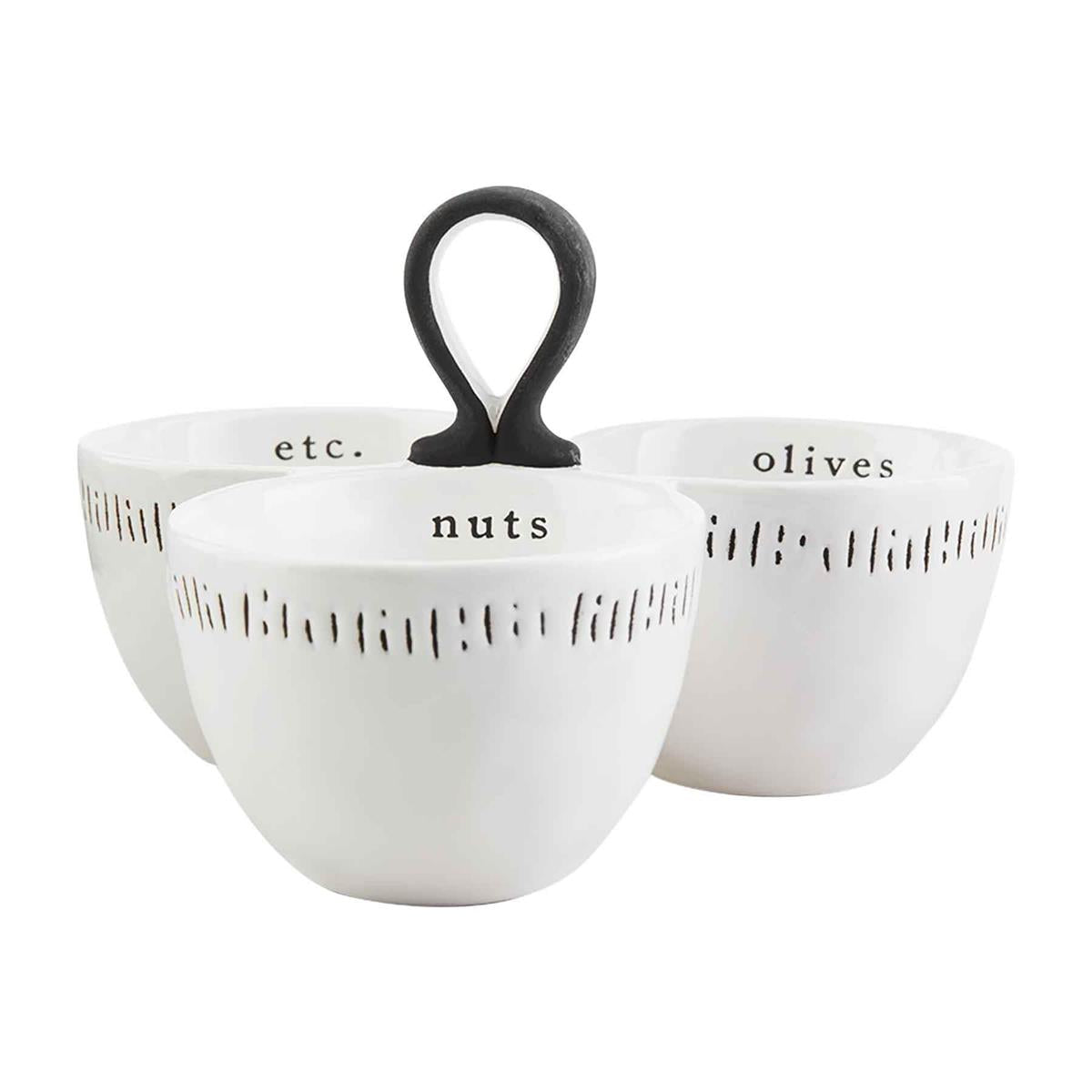 Triple Snack Dish | Madison's Niche – Madison's Niche